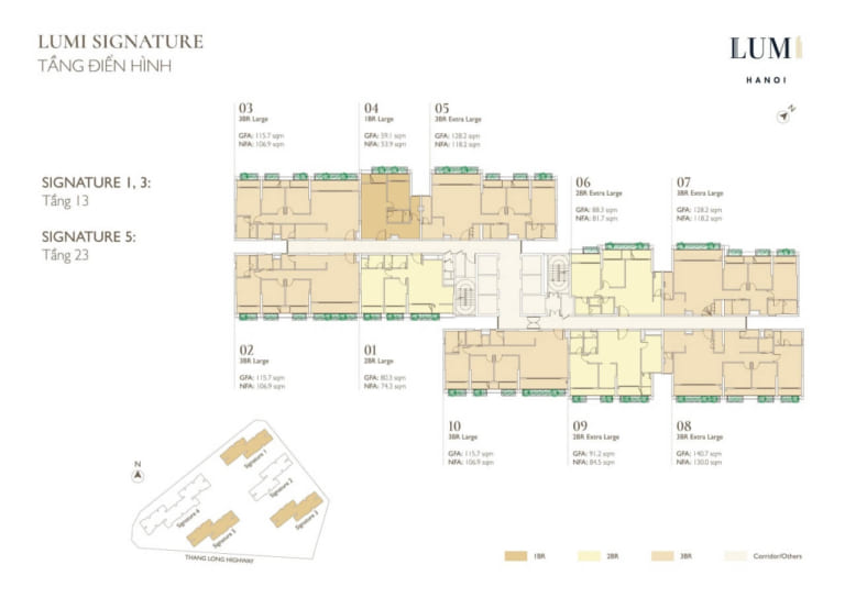 Lumi Hanoi Capitaland - Bảng giá & chính sách Chủ đầu tư