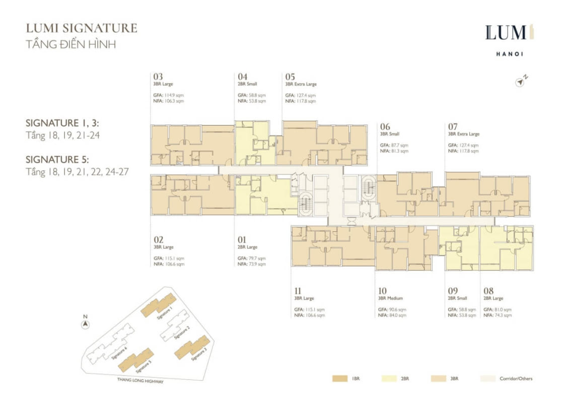 Lumi Hanoi Capitaland - Bảng giá & chính sách Chủ đầu tư