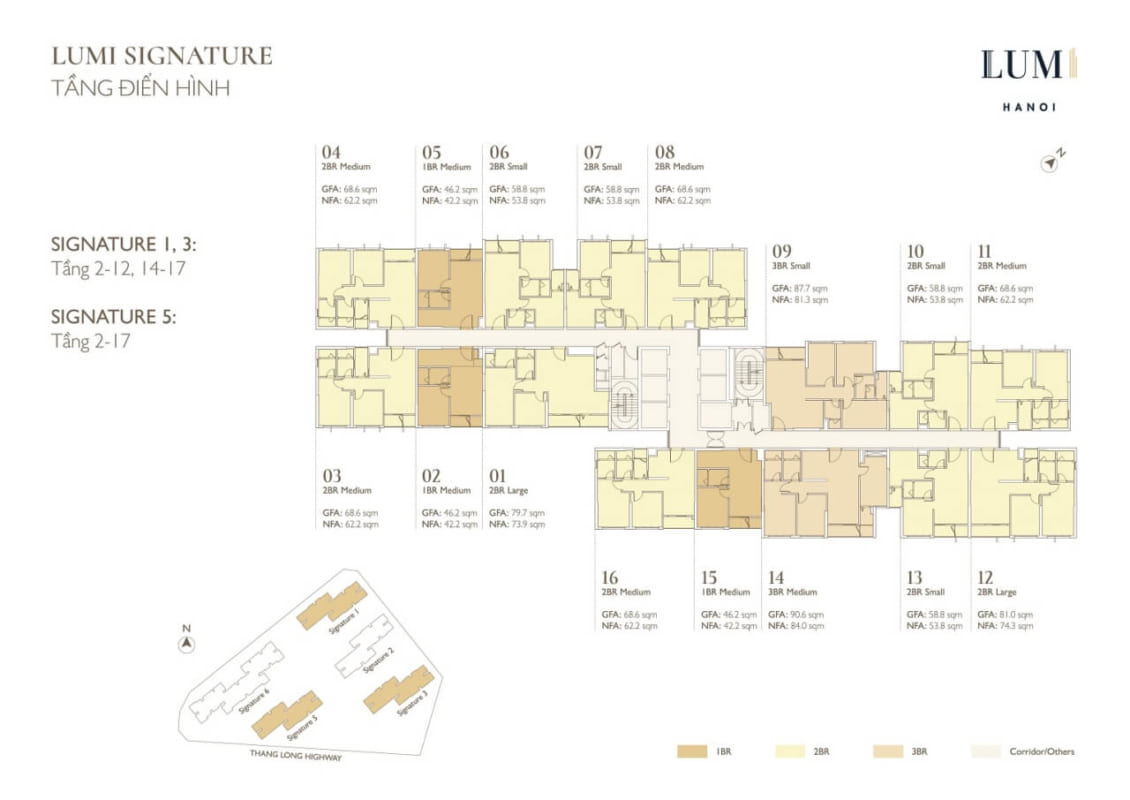 Lumi Hanoi Capitaland - Bảng giá & chính sách Chủ đầu tư